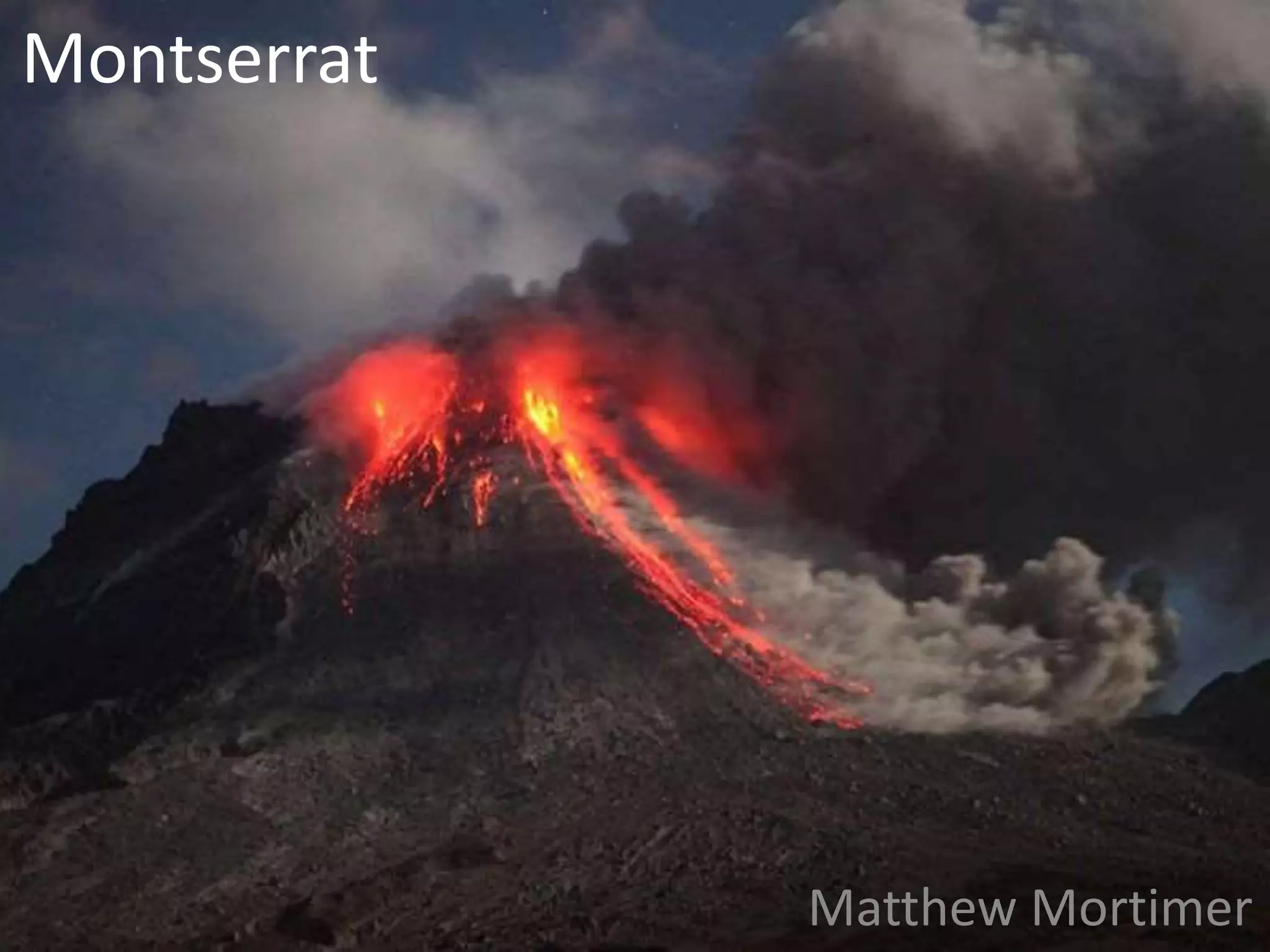 Montserrat Eruptions | PPT