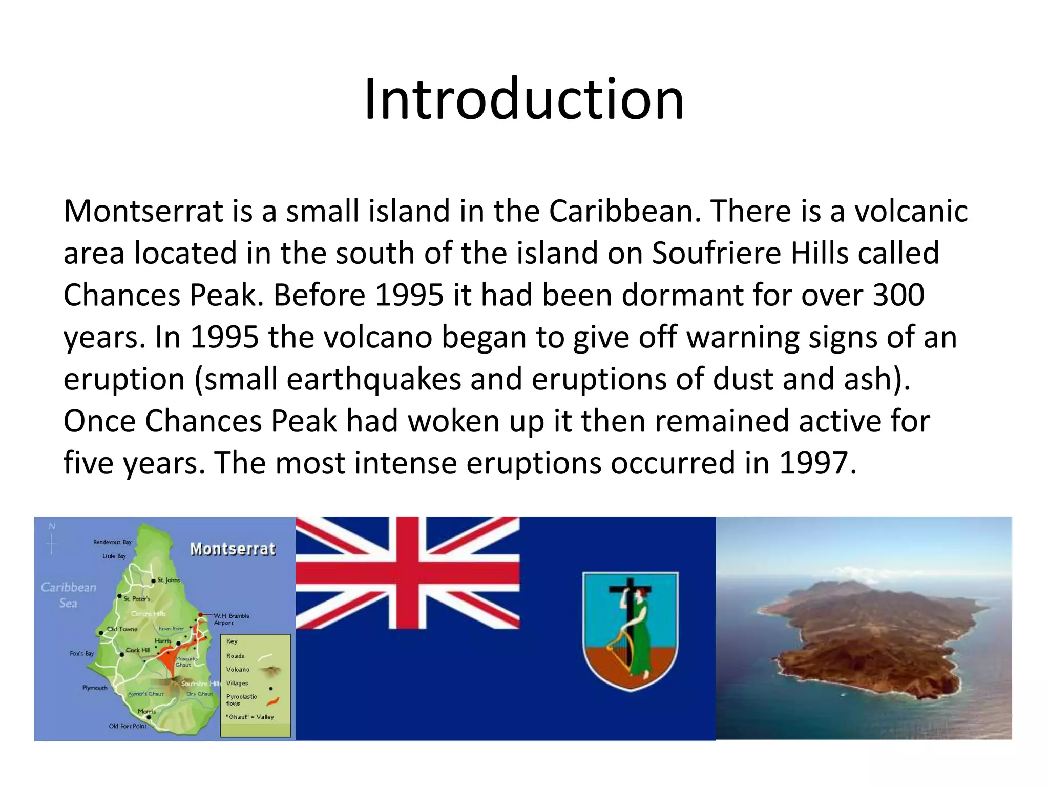 Montserrat Eruptions | PPTX | Geography | Science