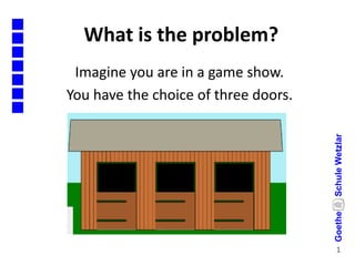 Monty hall problem1 | PPTX