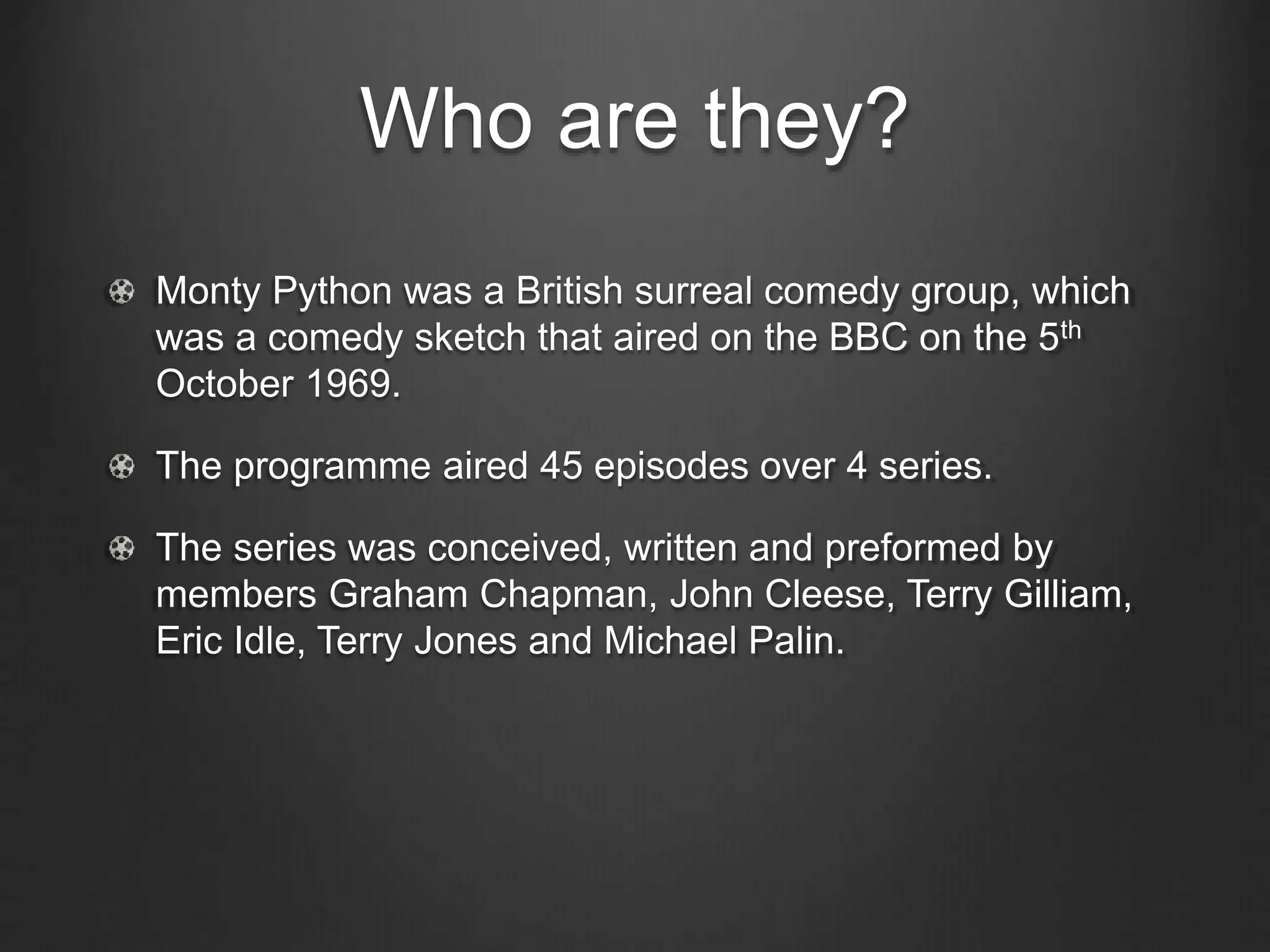 Monty python | PPT