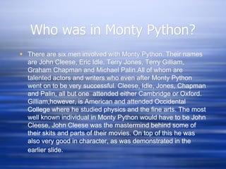 Monty python2 | PDF
