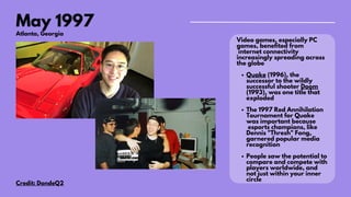 Monumental Esports Events | PPT