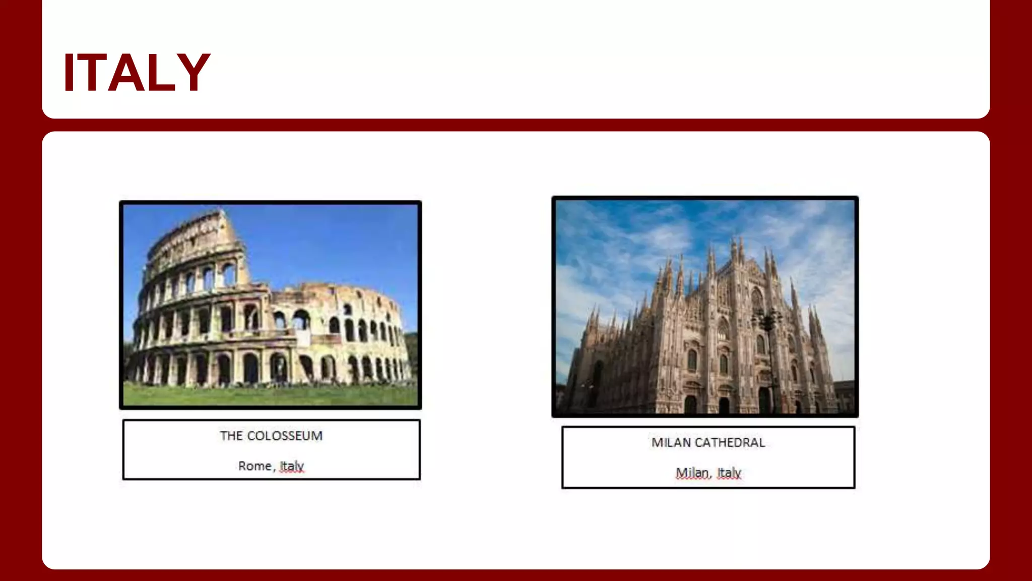 Monuments and landmarks of the world | PPTX