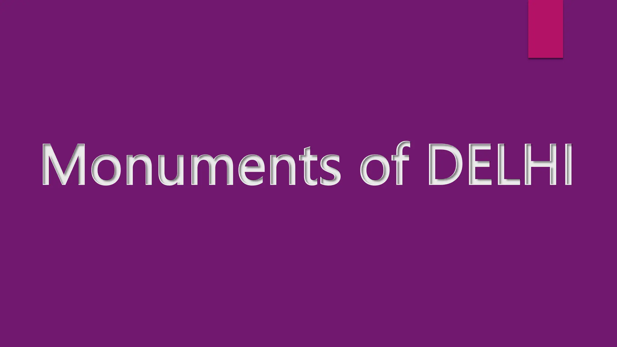 Monuments of delhi and Sikkim telling about their mathematical information.pptx