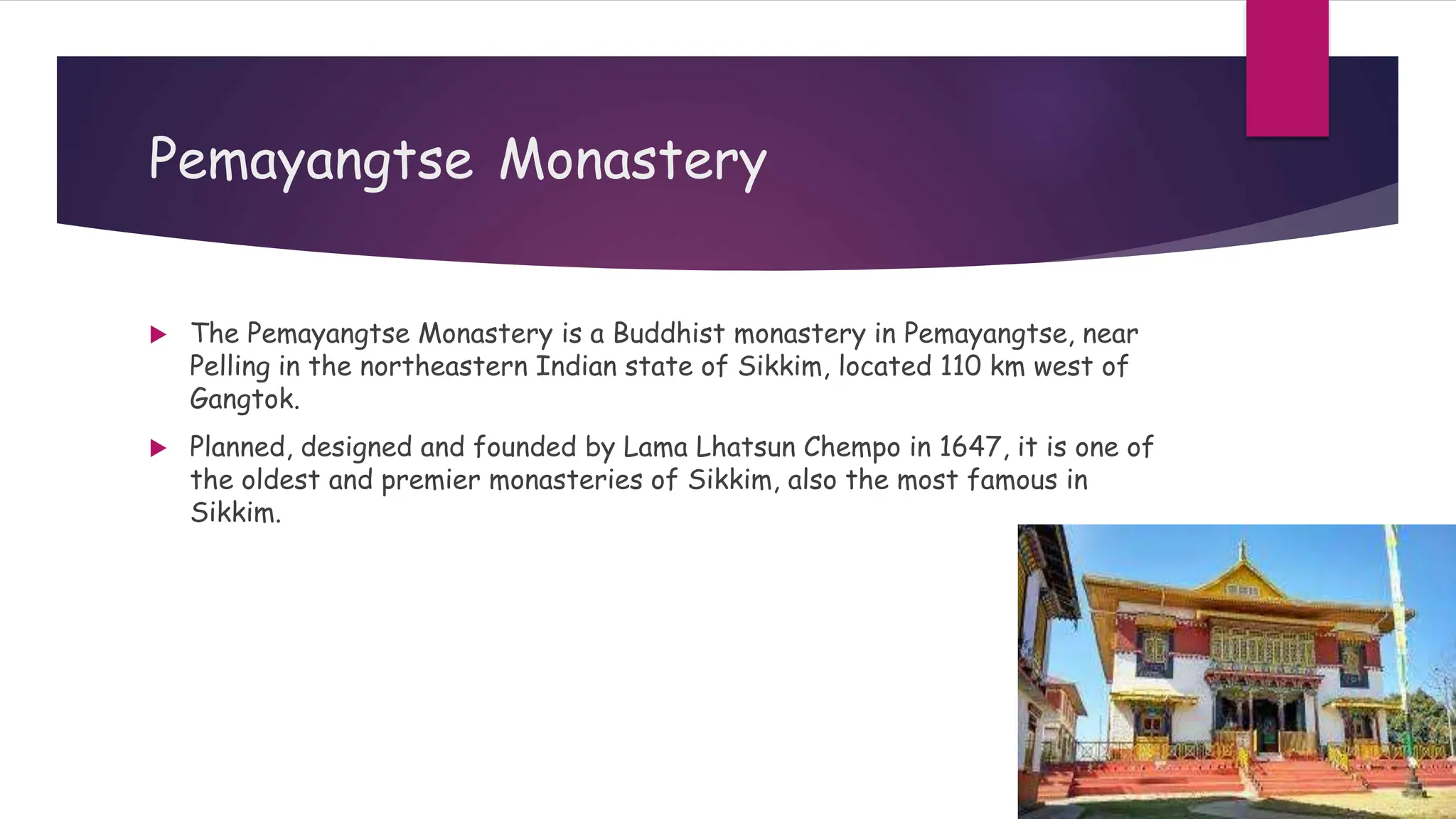 Monuments of delhi and Sikkim telling about their mathematical ...