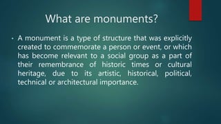 Monuments of europe | PPT