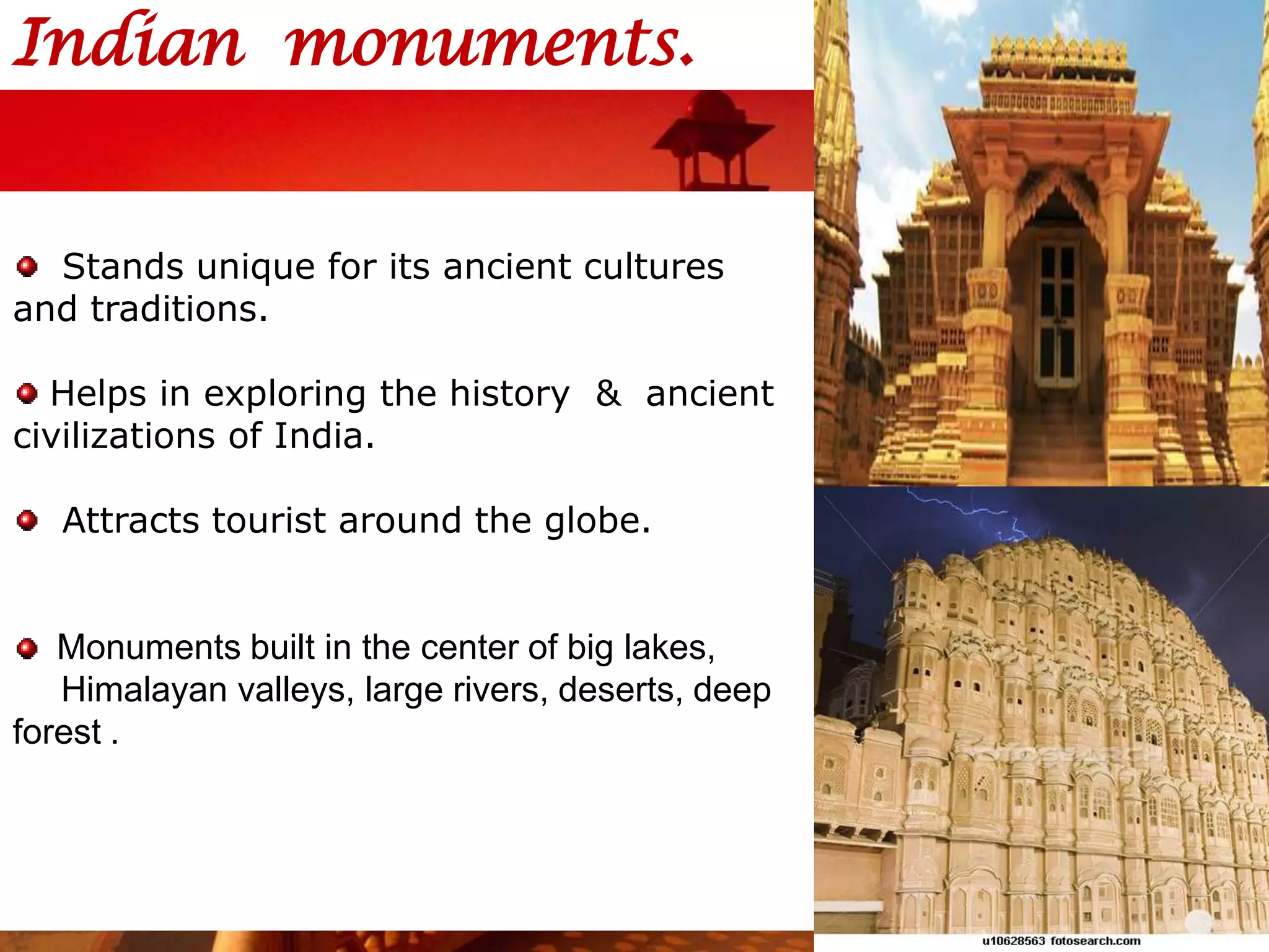 Monuments of india | PPTX