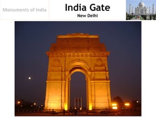 Monuments Of India | PPTX