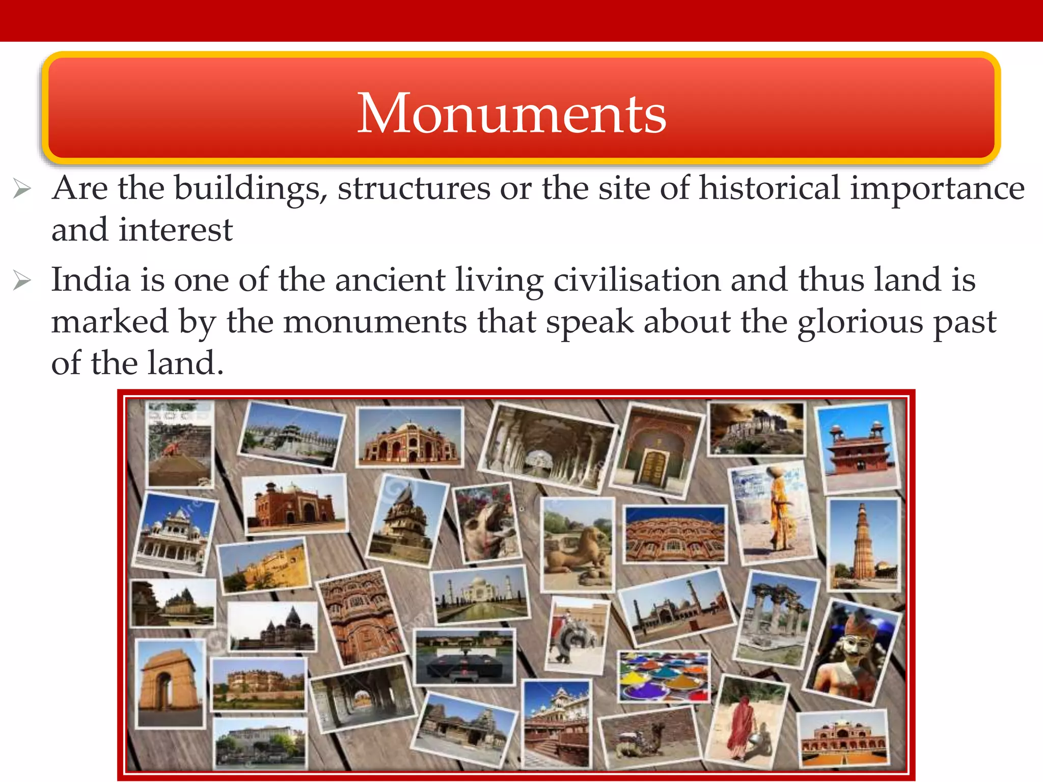 Monuments of india | PPSX