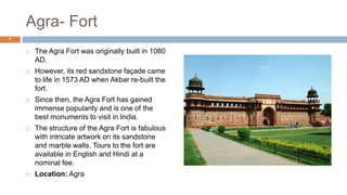 Monuments of india | PPTX