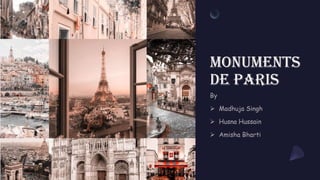 Monuments Of Paris ,this is in french language | PPT