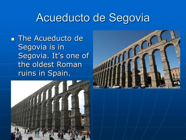 Spanish Monuments | PPT