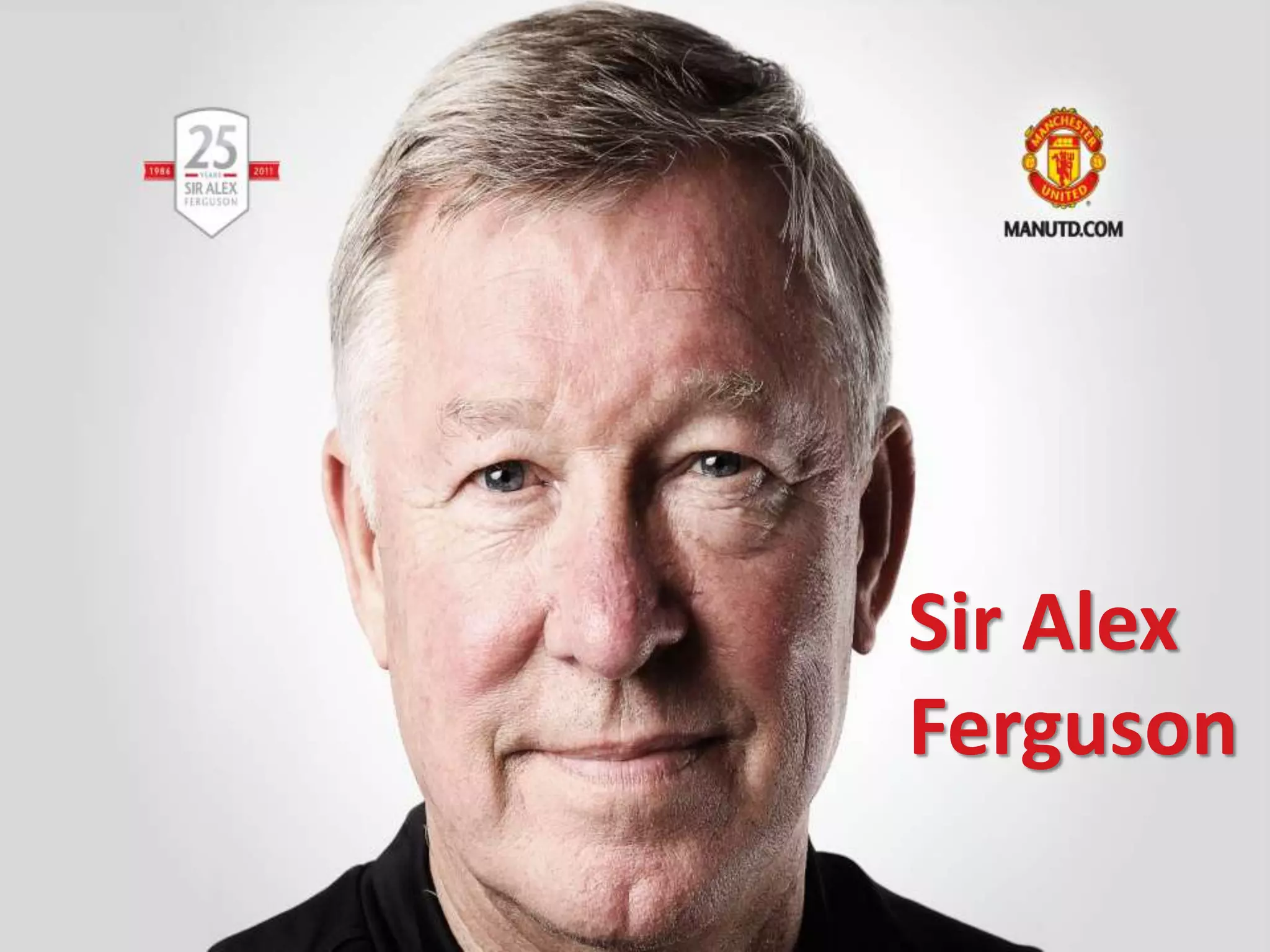 Sir Alex Ferguson | PPTX