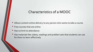 Mooc | PPTX