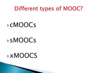 Mooc | PPT