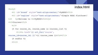 MOOC: Python & Web as Architecture | PDF | Web Development | Internet