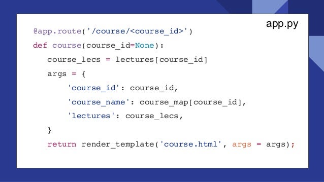 MOOC: Python & Web as Architecture