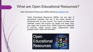 Mooc 101 Using Open Educational Resources in Learning | PPT
