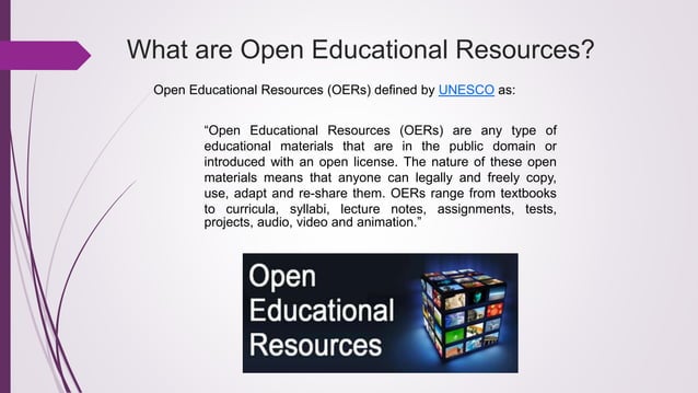 Mooc 101 Using Open Educational Resources in Learning | PPT