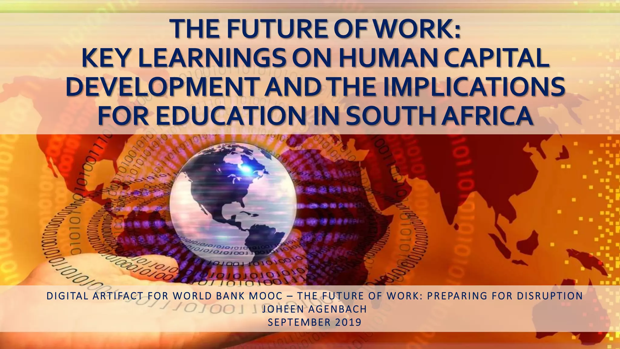 Mooc digital artifact key learnings on human capital development | PPT