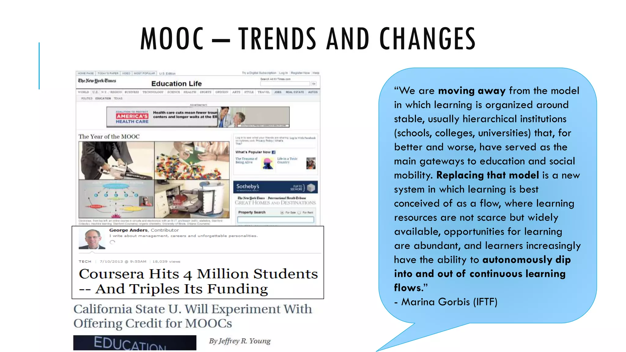 Mooc for professional learning - A Presentation | PPT