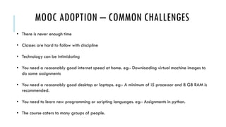 Mooc for professional learning - A Presentation | PPT