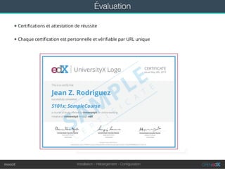 Fonctionnalités Open edX - LMS et CMS | PDF