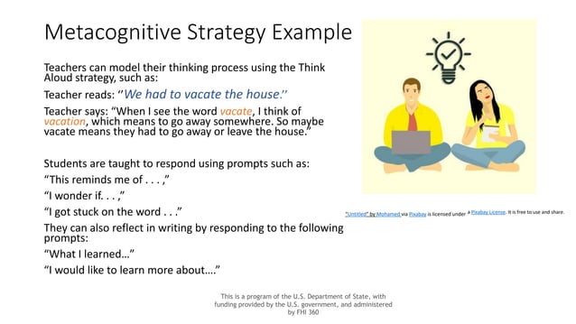 MOOC_Module 2_StrategyBasedInstruction,Metacognition,CriticalThinking ...