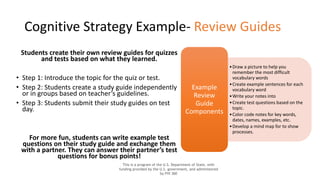 MOOC_Module 2_StrategyBasedInstruction,Metacognition,CriticalThinking ...