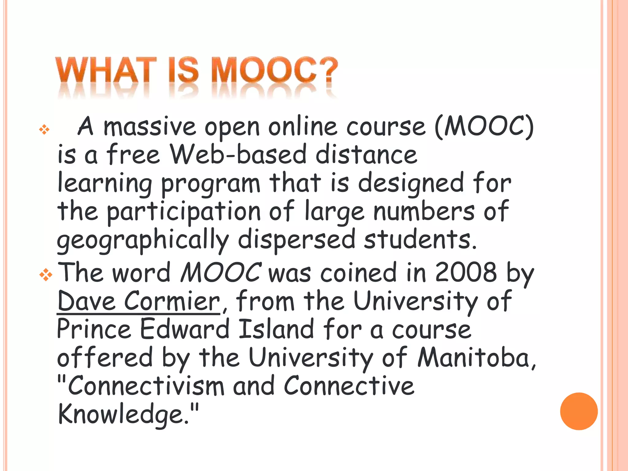Mooc ppt | PPTX