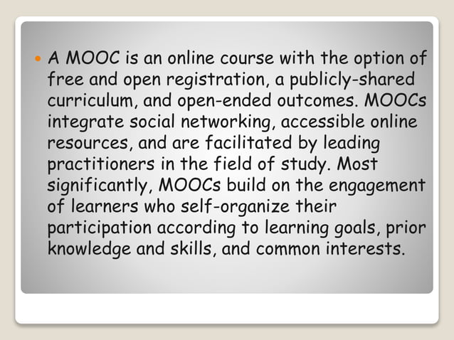 Mooc ppt | PPTX | Cloud Computing | Internet