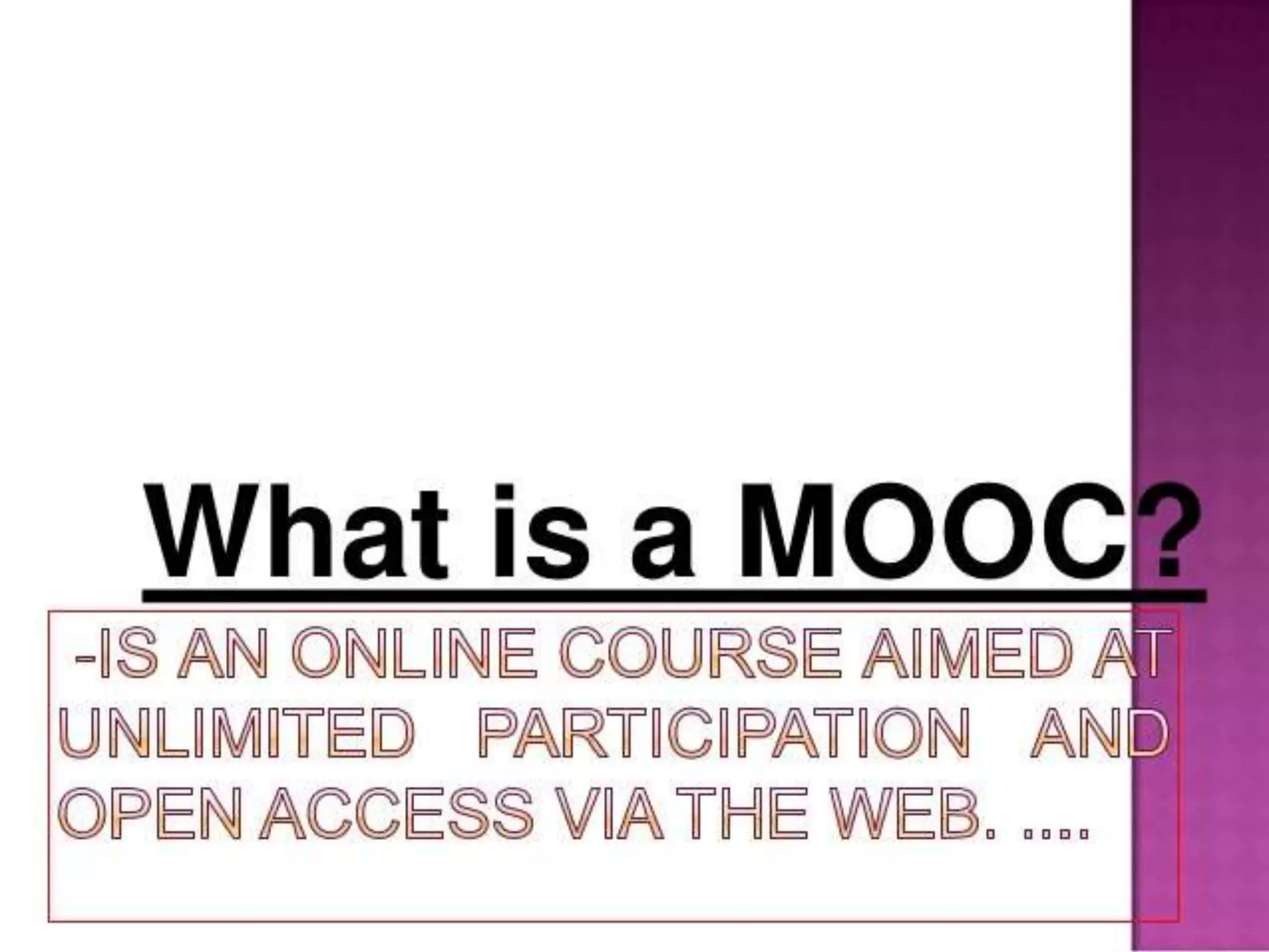 Mooc ppt | PPTX