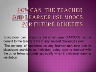 Mooc ppt | PPTX