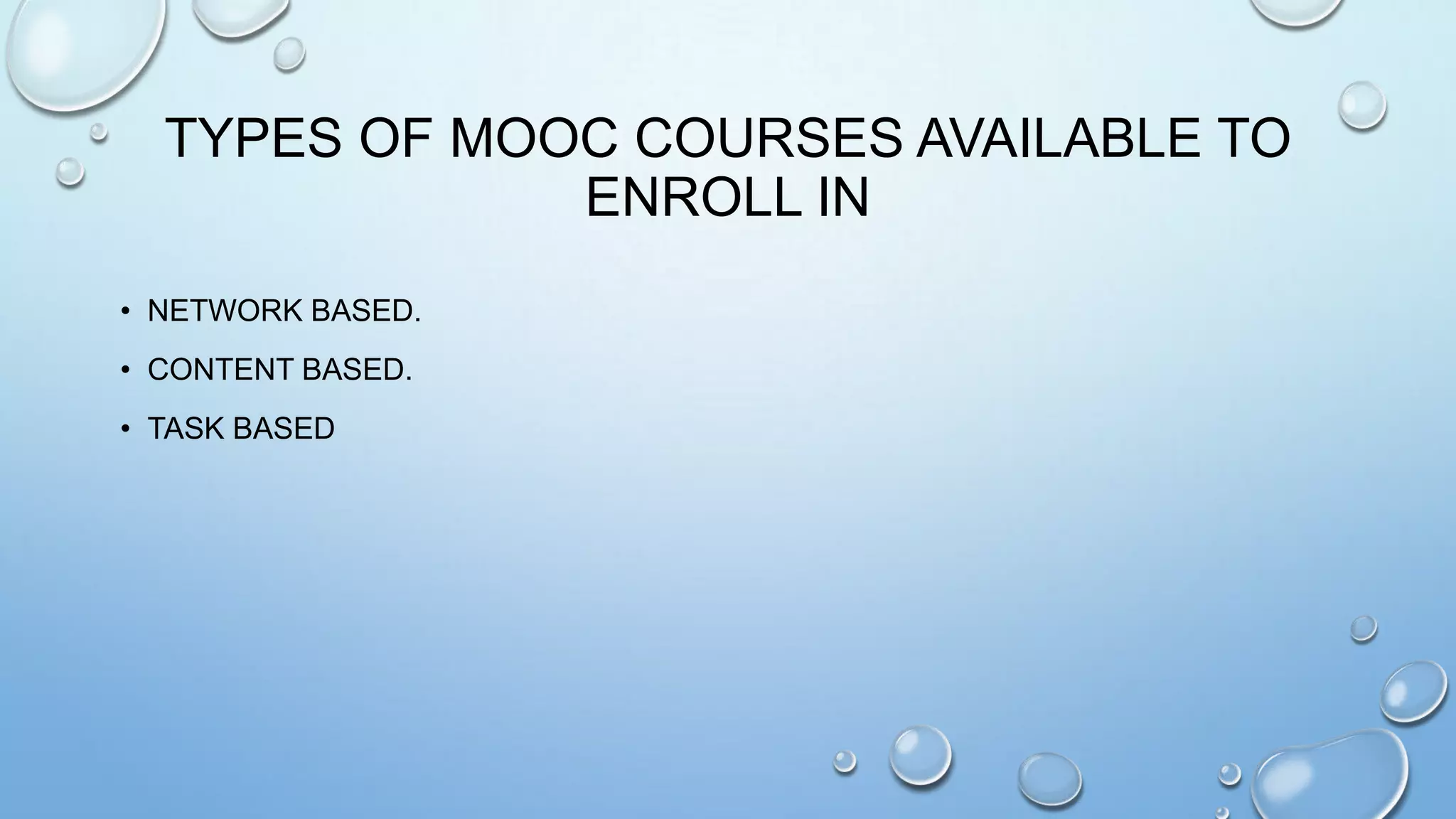 Mooc presentation | PPT