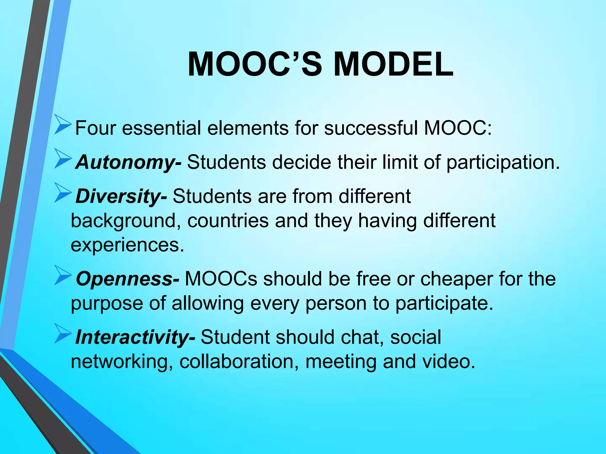 Mooc presentation | PPTX