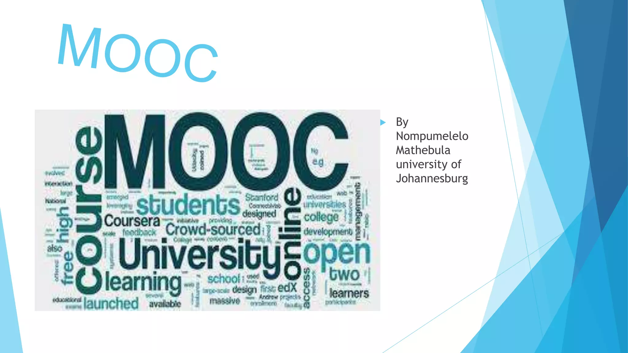 Mooc presentation | PPTX
