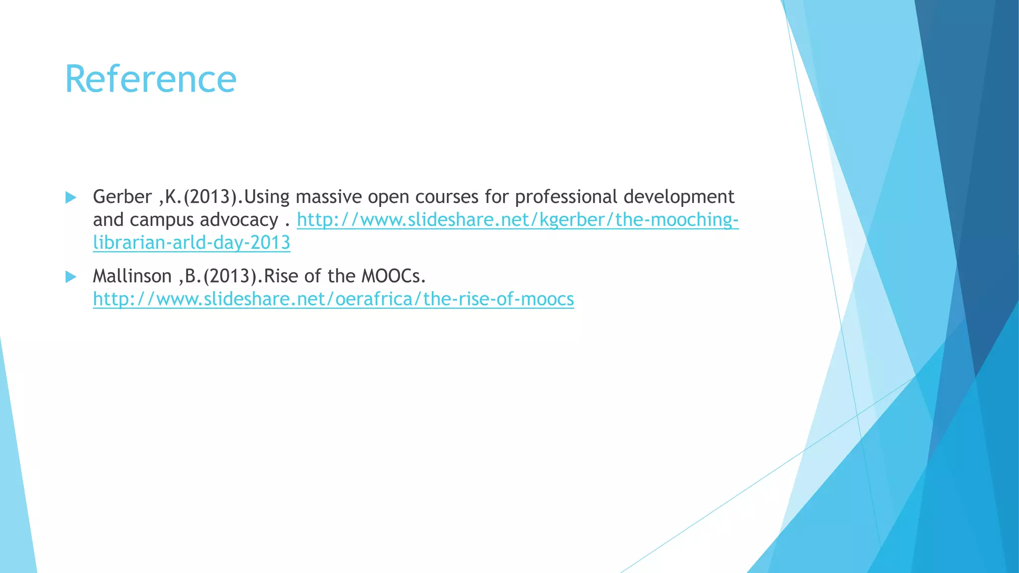 Mooc presentation | PPTX