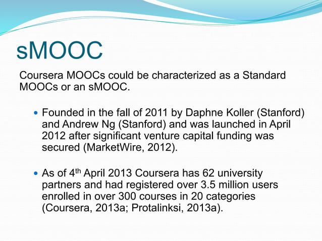 Mooc presentation | PPT