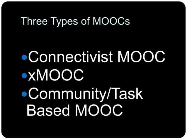 Mooc presentation | PPTX