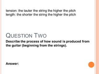 the guitar | PPT
