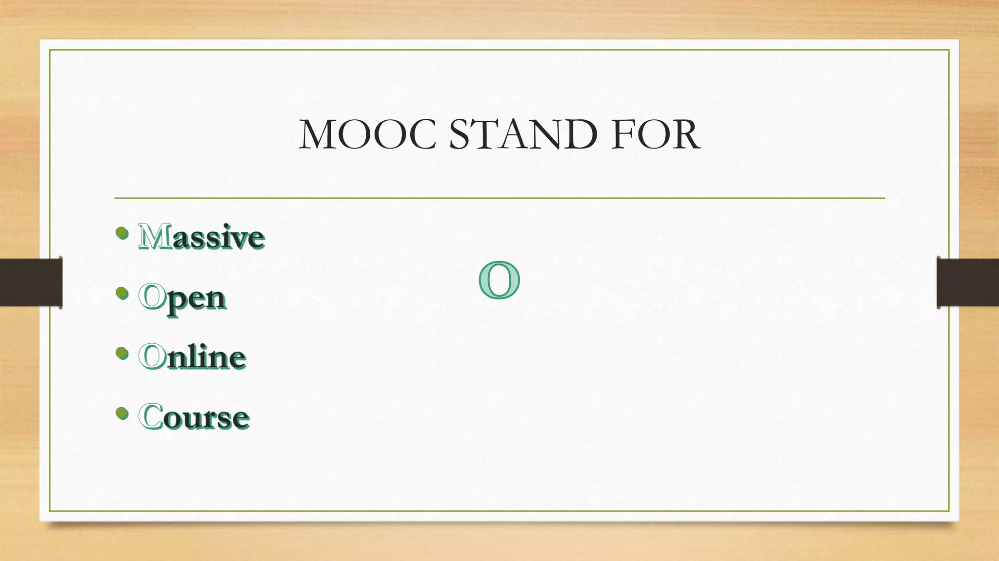Mooc presentation 1 | PPTX