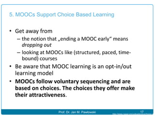 Quality and Success Factors of MOOCs | PPTX | Education industry | Industries