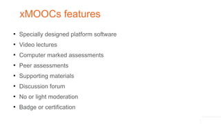 MOOCs and e-learning and Indian perspective | PPT
