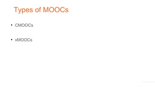 MOOCs and e-learning and Indian perspective | PPT