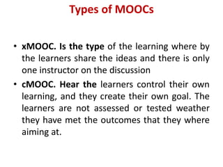 MOOCs | PPTX