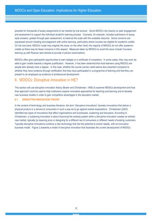 Moocs and Open Education | PDF | College Planning | College Education