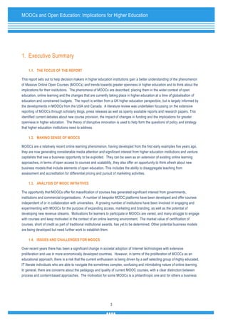 Moocs and Open Education | PDF | College Planning | College Education