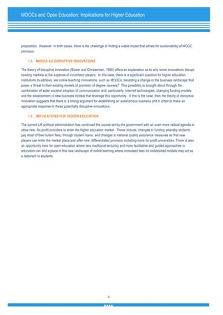 Moocs and Open Education | PDF | College Planning | College Education