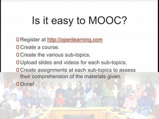 MOOC briefing for Faculty of Medicine | PPT