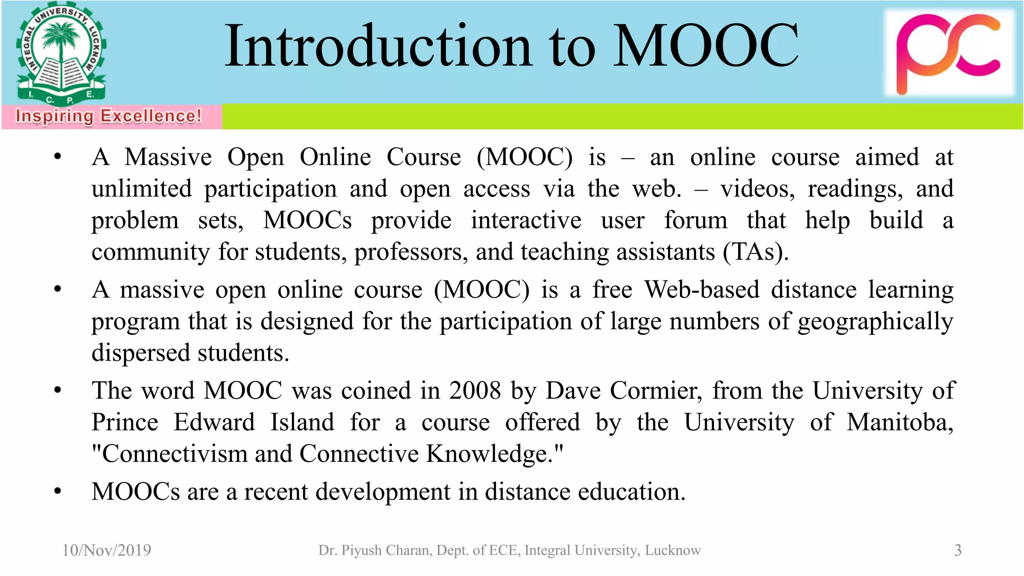 What is MOOCs?? | PDF